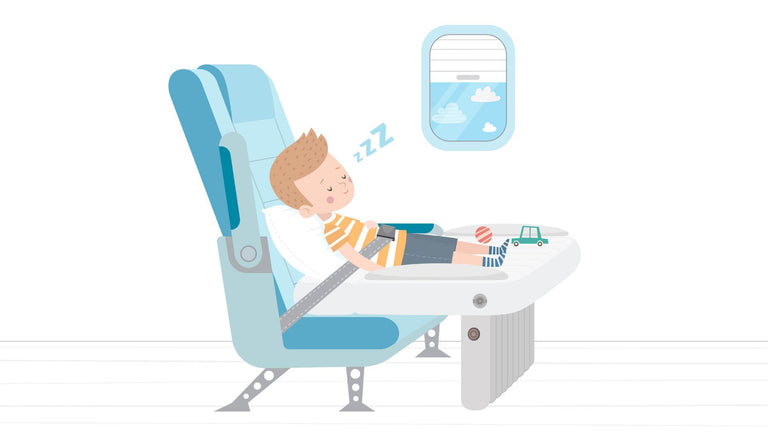 Flyaway Designs: Flyaway Kids Bed - Help your child sleep on flights!